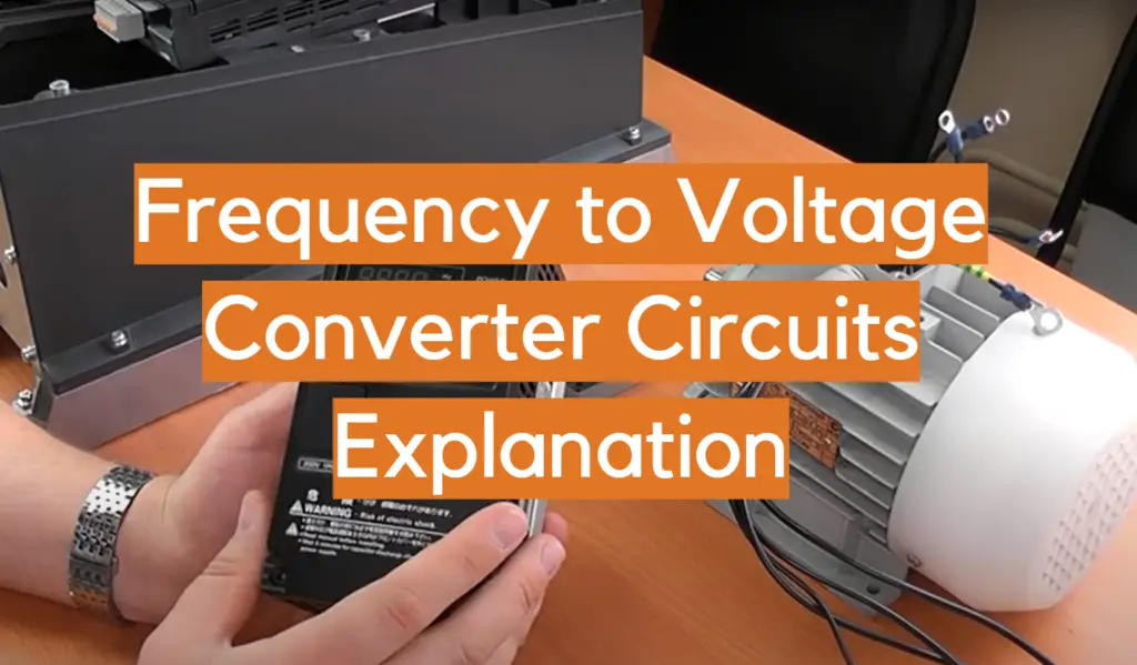 Frequency to Voltage Converter Circuits Explanation - ElectronicsHacks