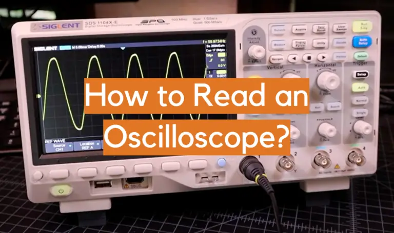 How to Read an Oscilloscope? - ElectronicsHacks