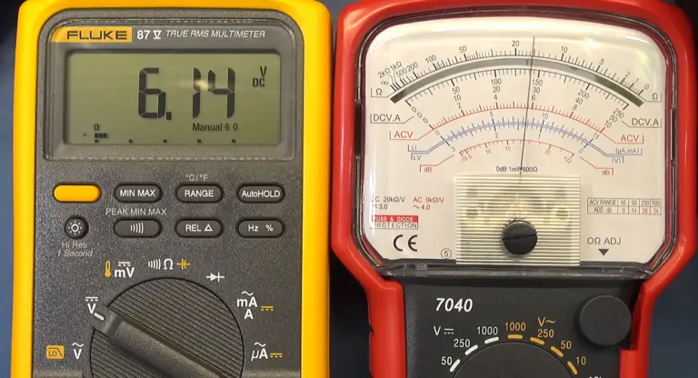 Analog vs. Digital Multimeter: What’s the Difference? - ElectronicsHacks