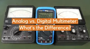 Analog vs. Digital Multimeter: What’s the Difference? - ElectronicsHacks