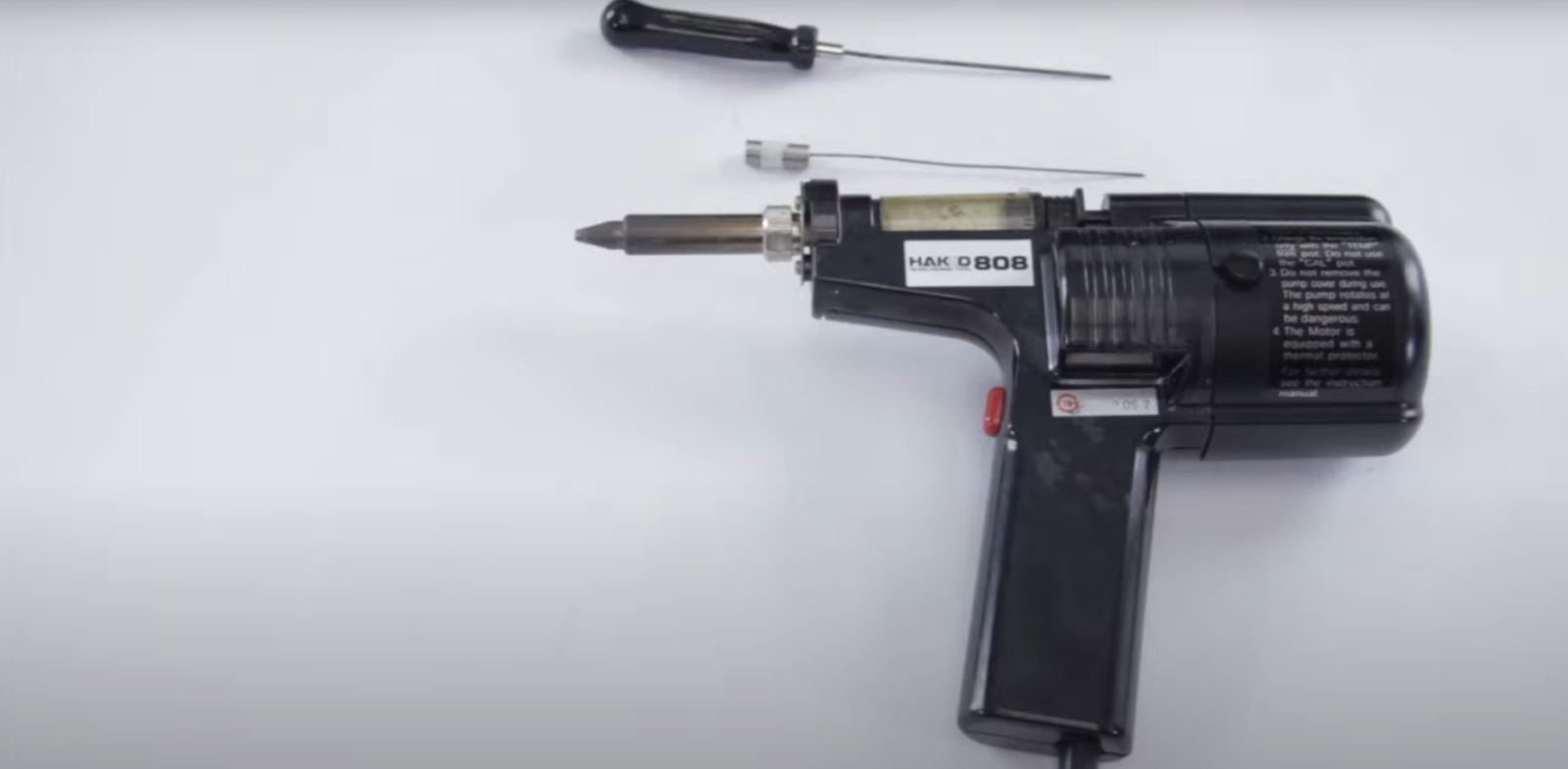 Hakko 808 Desoldering Gun Review - ElectronicsHacks