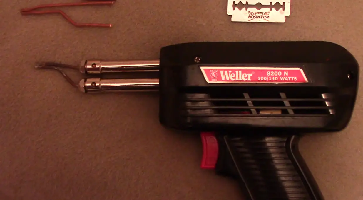 Weller 8200 Soldering Gun Review - ElectronicsHacks