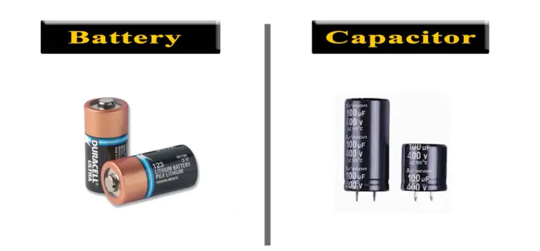 Capacitor vs. Battery: What’s the Difference? - ElectronicsHacks