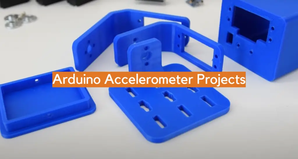Arduino Accelerometer Projects Electronicshacks