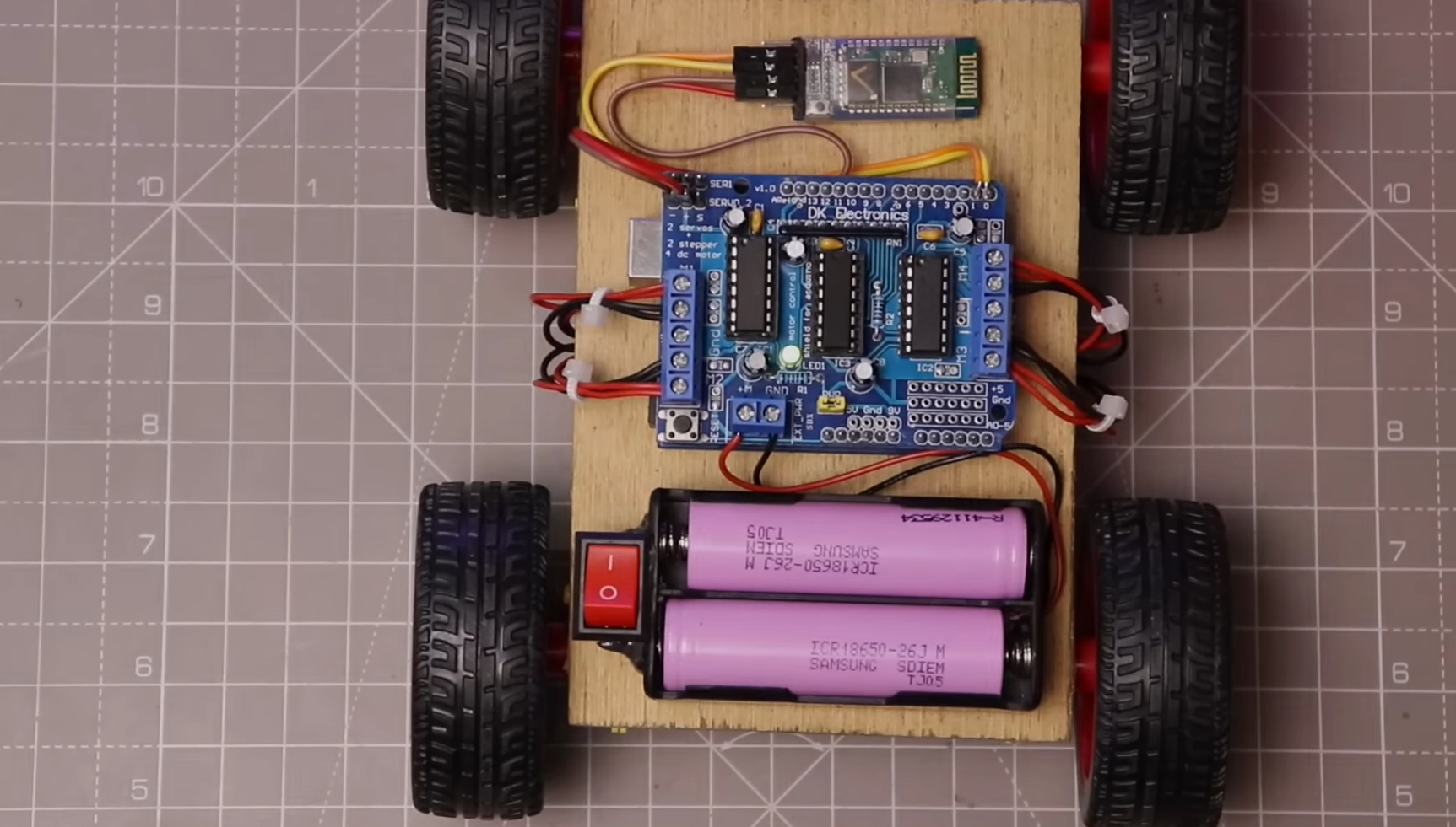 Arduino Bluetooth Controlled Projects Electronicshacks