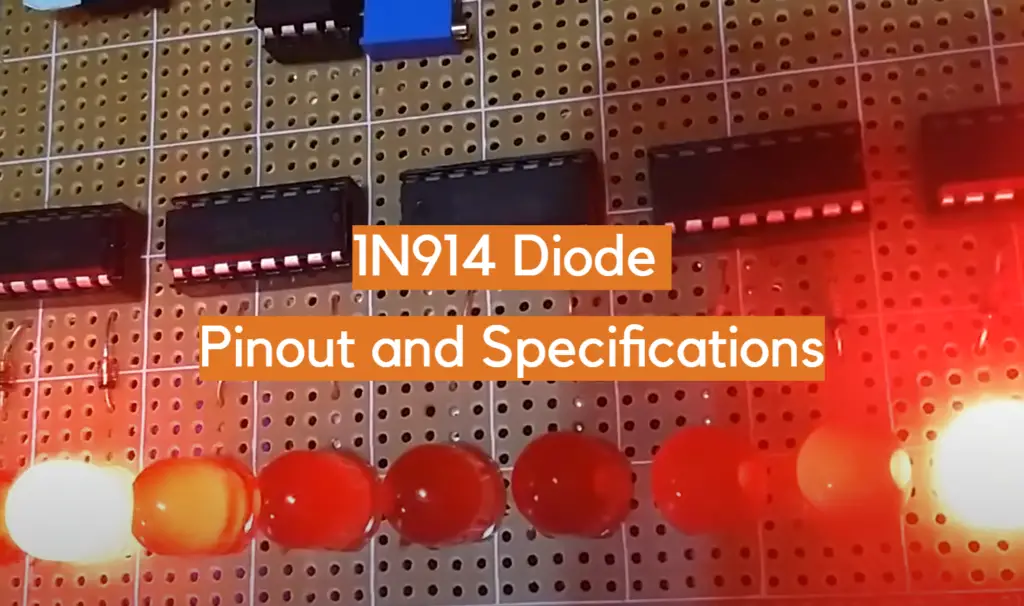 1N914 Diode Pinout and Specifications - ElectronicsHacks