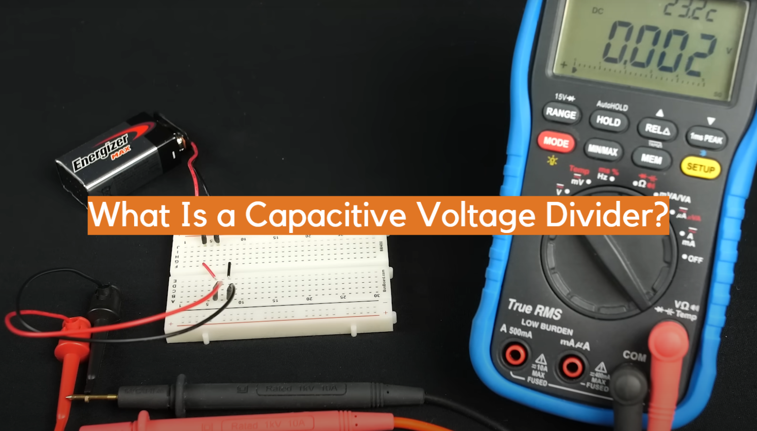 What Is a Capacitive Voltage Divider? - ElectronicsHacks