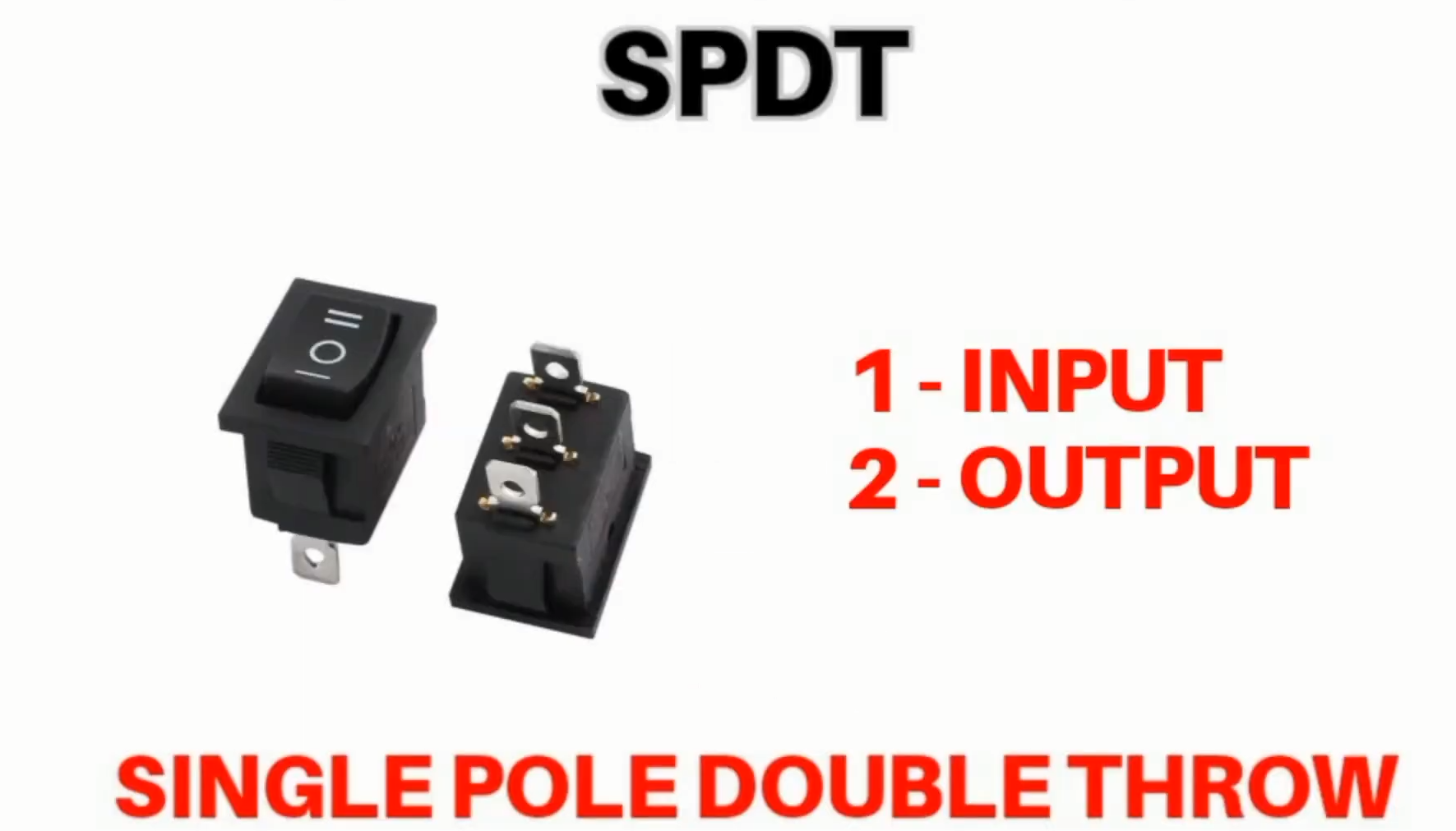 What Is a SPDT Switch? - ElectronicsHacks