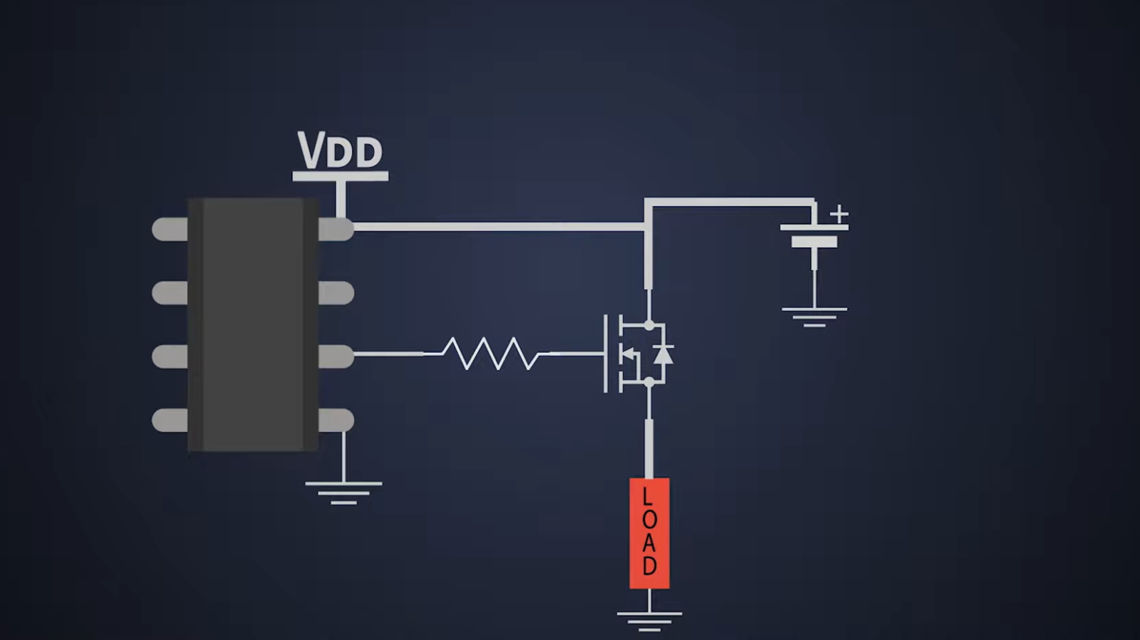 What is a P-Channel MOSFET? - ElectronicsHacks