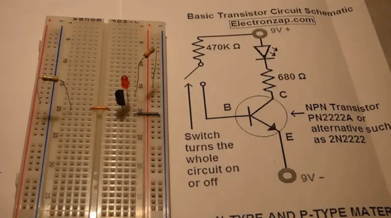 2N2222 Transistor Pinout - ElectronicsHacks