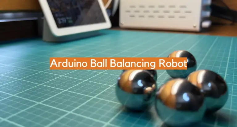 Arduino Ball Balancing Robot - ElectronicsHacks Arduino Ball Balancing Robot - ElectronicsHacks