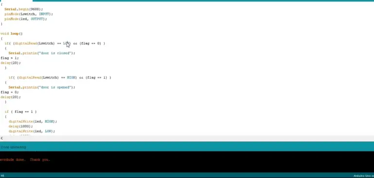 Arduino Uno Limit Switch Interfacing and Programming - ElectronicsHacks