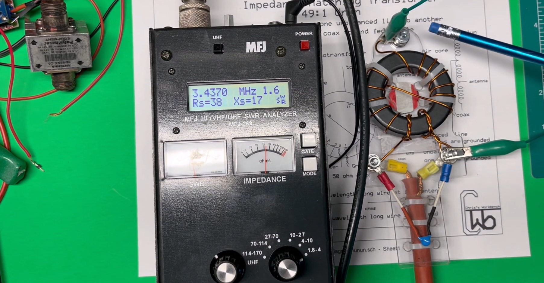 How to Make a 75 to 300 Ohm Matching Transformer? - ElectronicsHacks