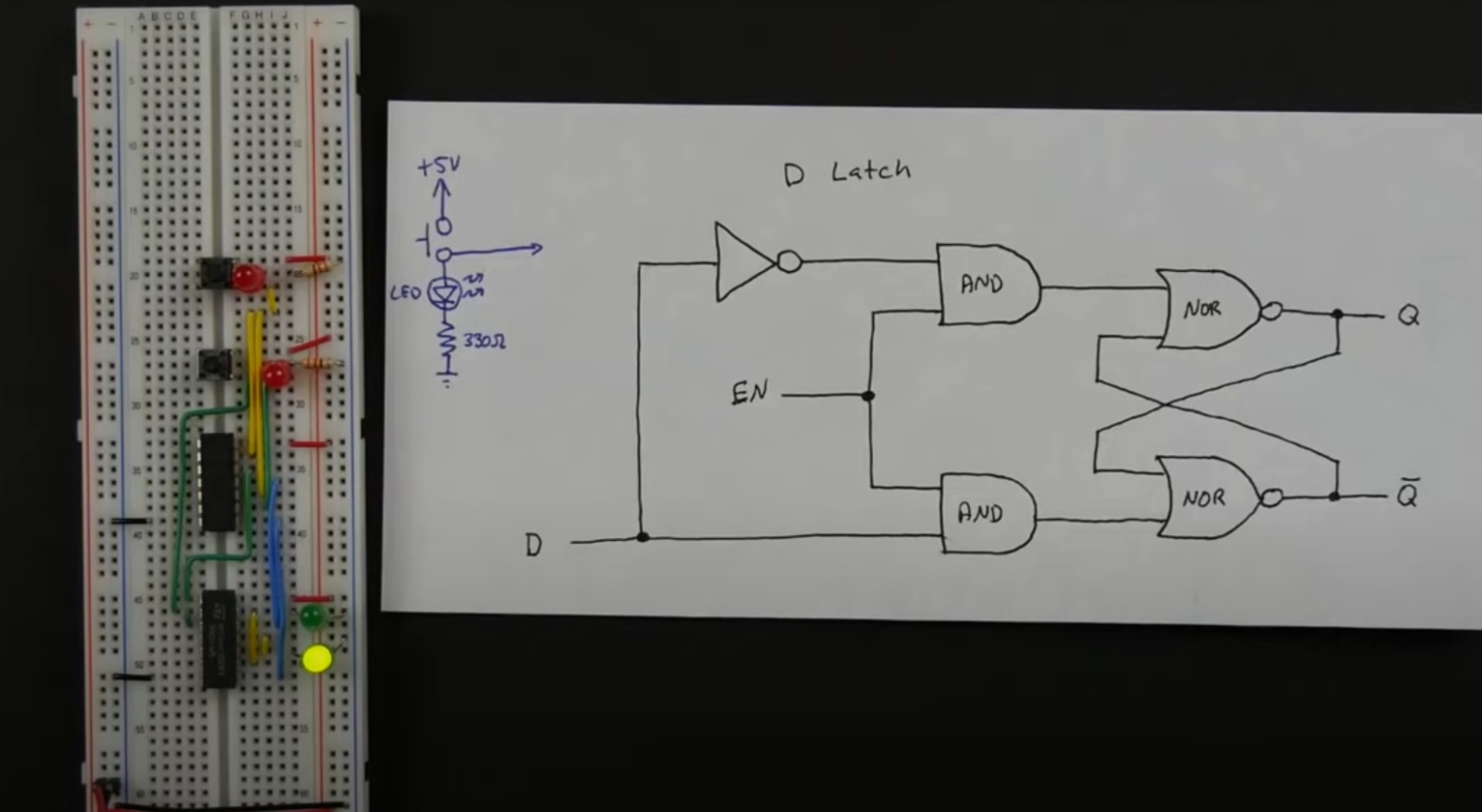 What is a D-Latch? - ElectronicsHacks