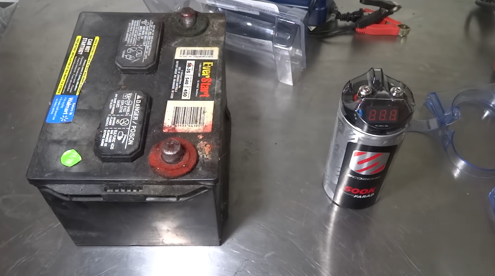 How to Charge a Scosche 500K Micro Farad Capacitor? - ElectronicsHacks