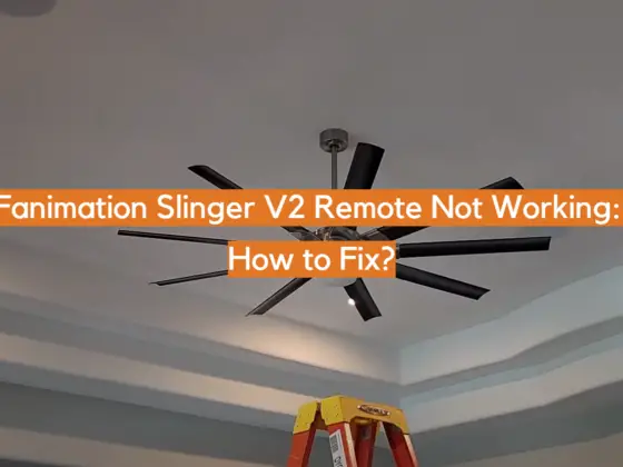 Harbor Breeze Ceiling Fan Remote Not Working: How to Fix ...