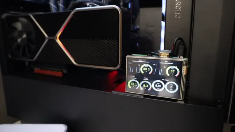 How to Build a Raspberry Pi System Monitor for PC? - ElectronicsHacks