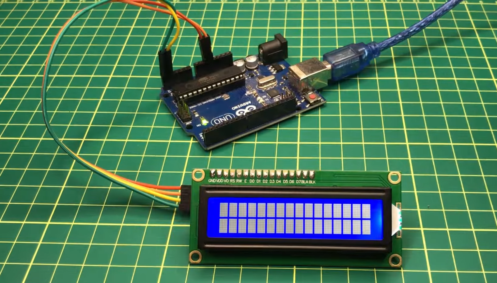 How to Use Hitachi HD44780 With Arduino? - ElectronicsHacks